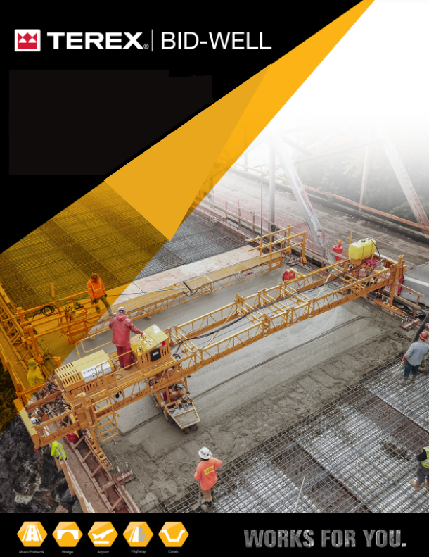 2418 Standard Work Bridge Paver | Terex Bid-Well