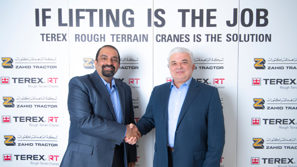 Terex Rough Terrain Cranes appoint Zahid Tractor as Distributor for ...