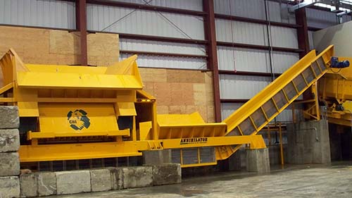 CBI Annihilator Shredder | C&D and Bulky Waste Recycling