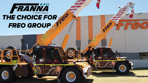Pick & Carry Cranes | Franna - A Terex Brand