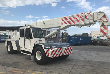 Grúa articulada móvil MAC25 | Franna - Una marca Terex