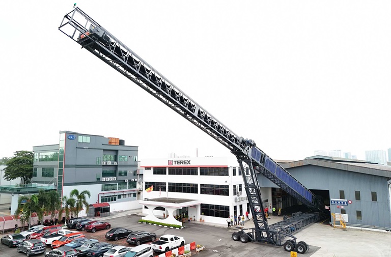 Telescopic Stockpiling Conveyor | TW 42-170 | Prostack