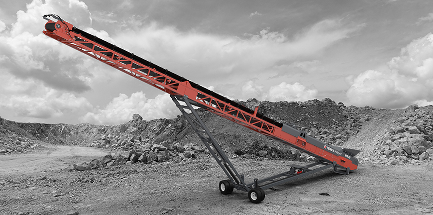 Terex Finlay WR-80 | Wheeled Conveyor | Radial Stacker