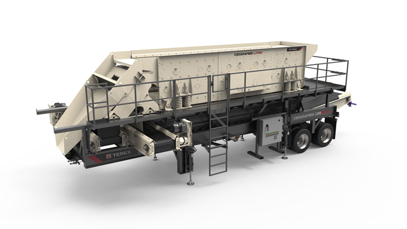 The Cedarapids CRS620H Portable Screen Plant