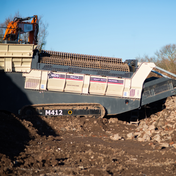 M412 in Soil Segregation | Recycling | Heavy Duty Rock Trommel Screen