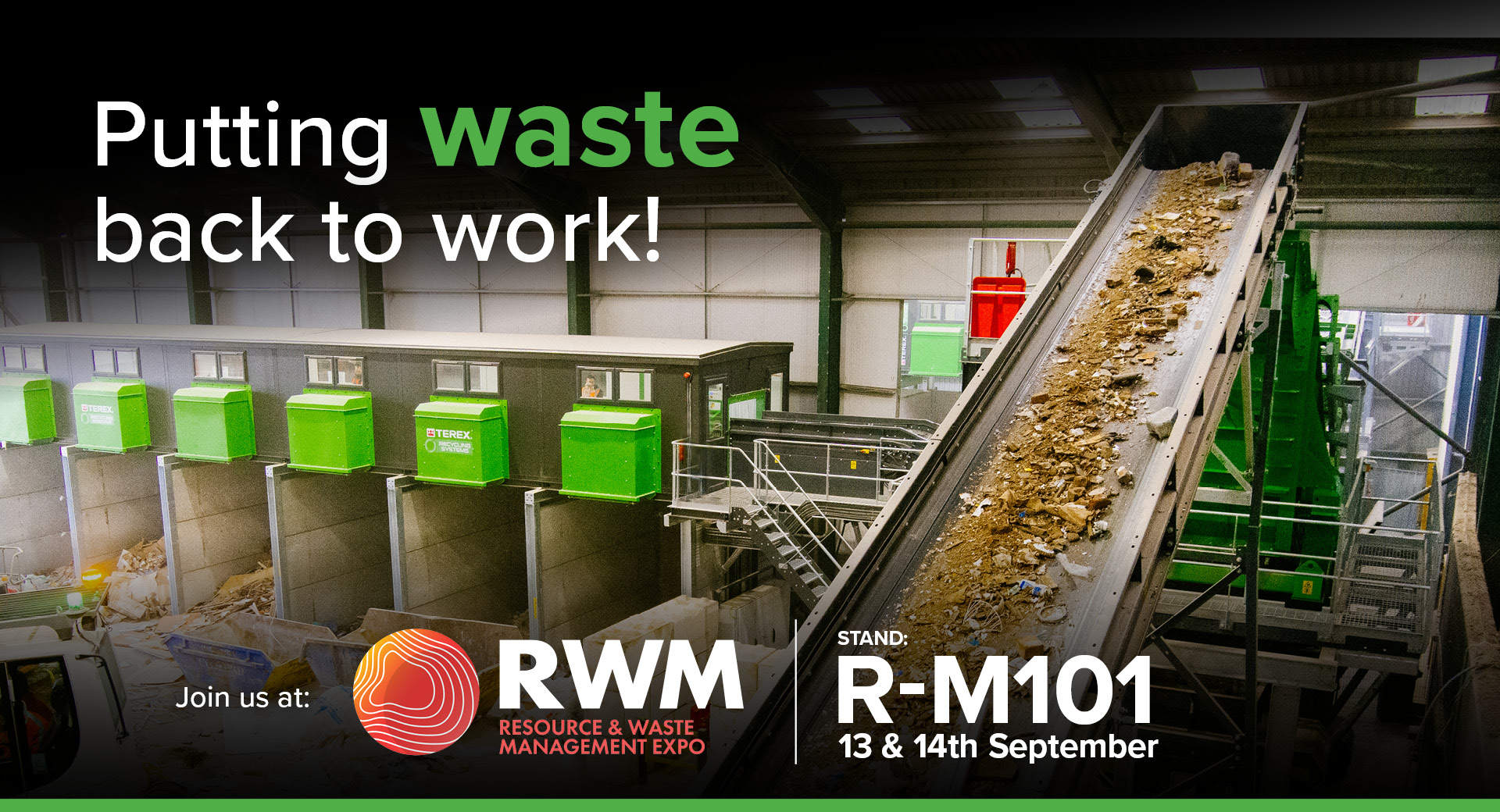 RWM 2023 | Book A Meeting With Terex Recycling Systems