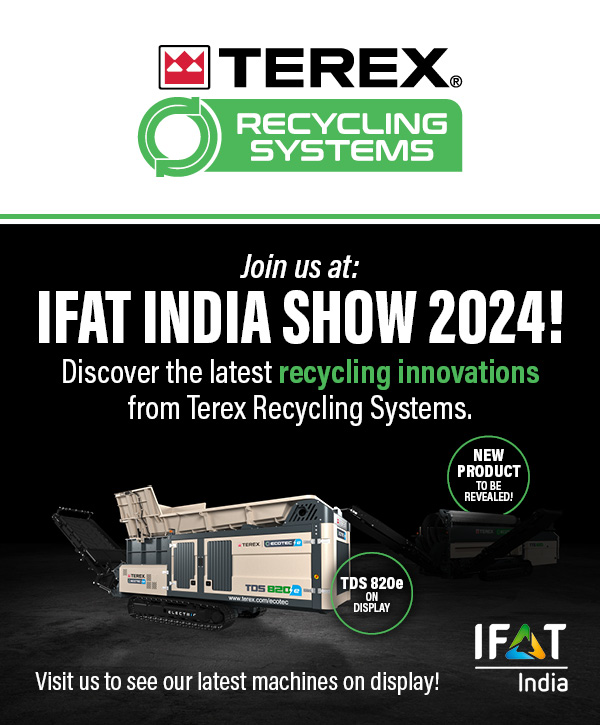 IFAT India| Book A Meeting With Terex Recycling Systems